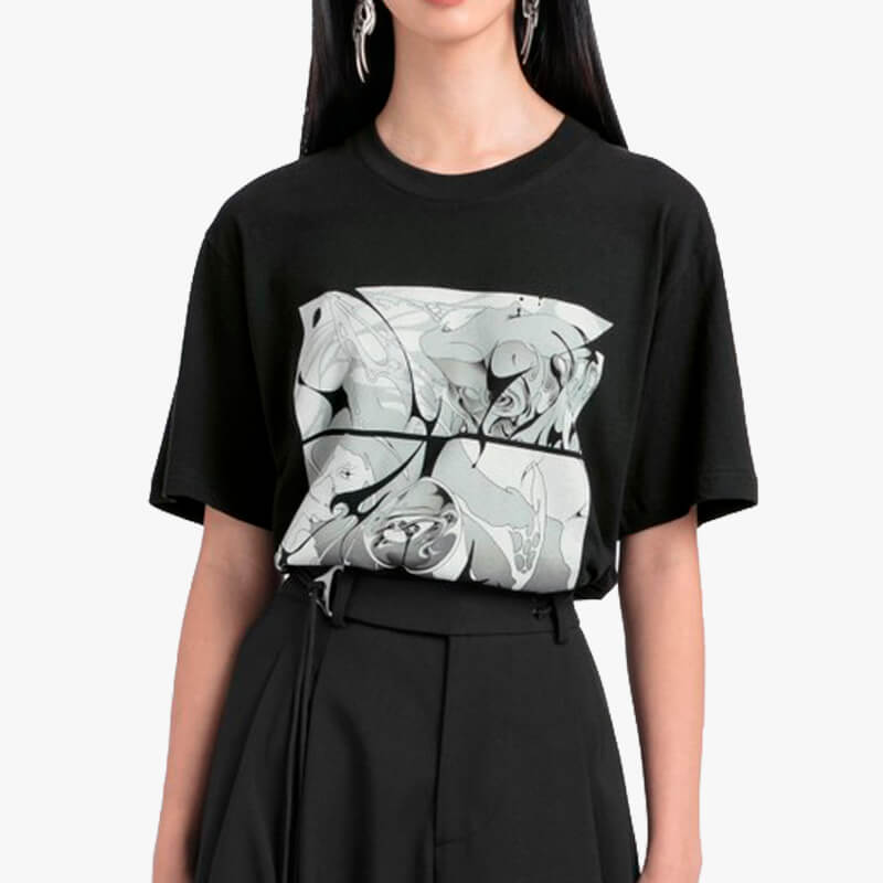 Abstract Gorecore Aesthetic T-Shirt - Aesthetic Clothes Shop