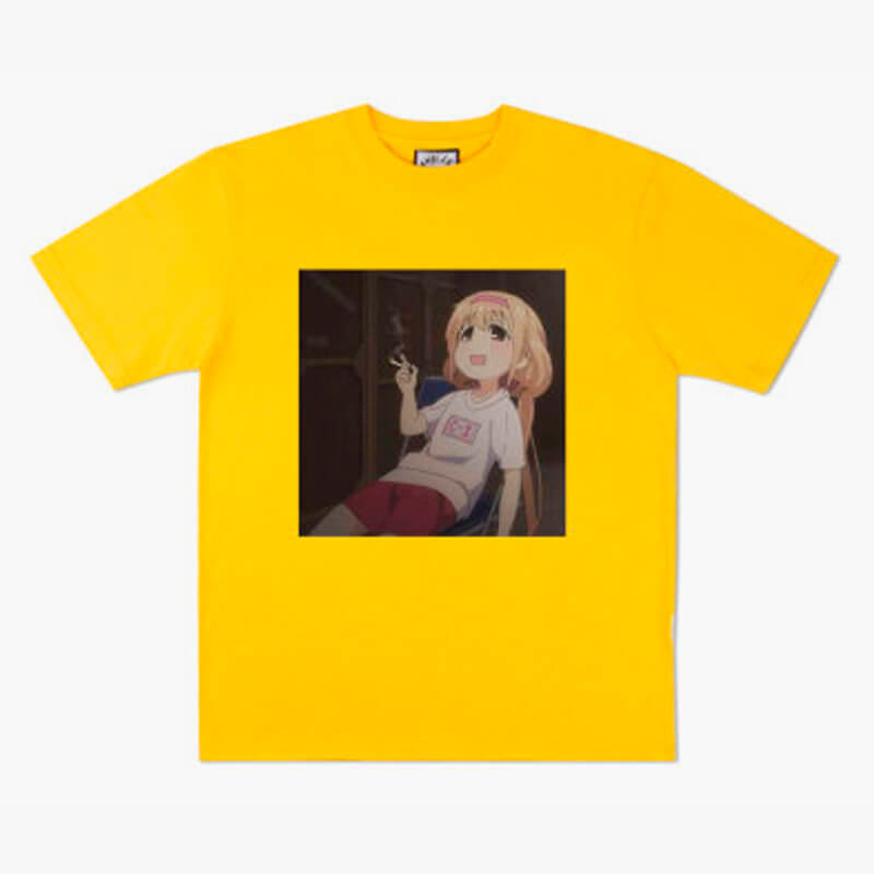 Anime Girl Smokin Animecore T-Shirt - Aesthetic Clothes Shop