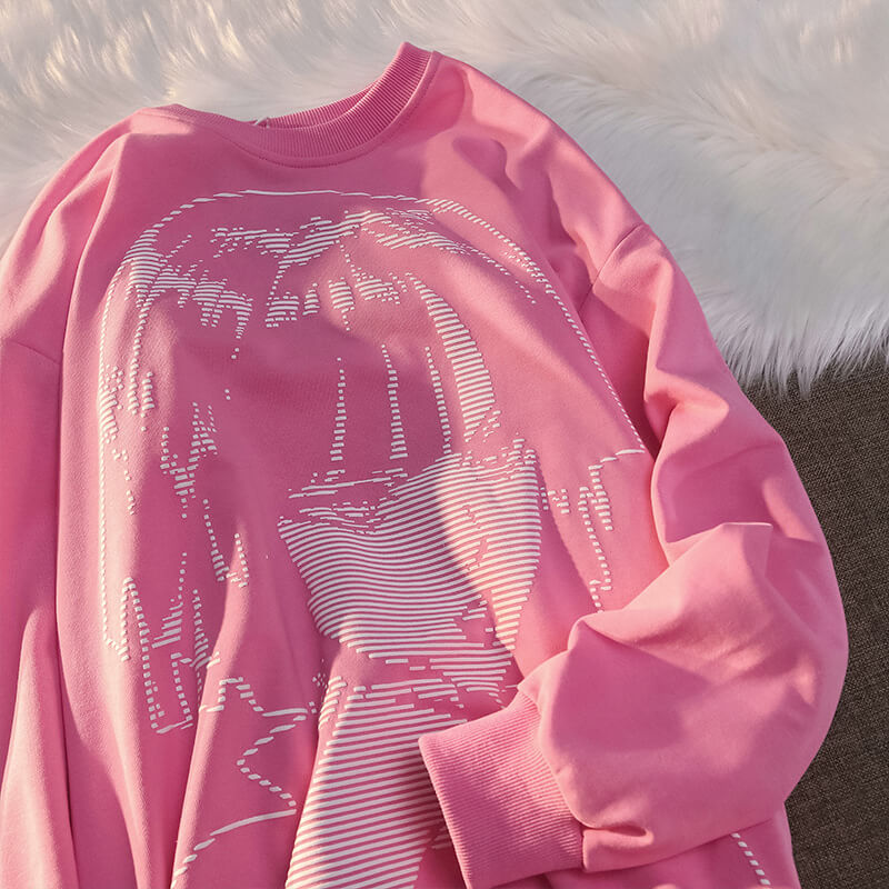 Animecore Aesthetic EGirl Long Sleeve Shirt - Aesthetic Shop