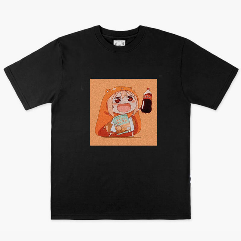 Animecore Foodie Umaru Doma T-Shirt - Aesthetic Clothes Shop