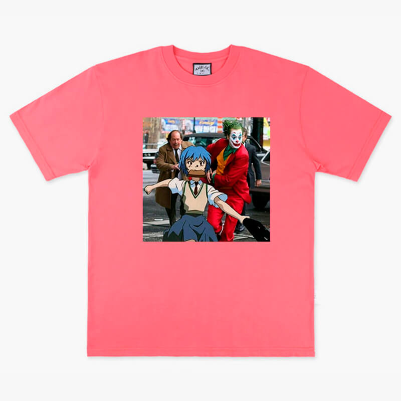 Animecore Rei Ayanami and Joker Clown Running T-Shirt - AC