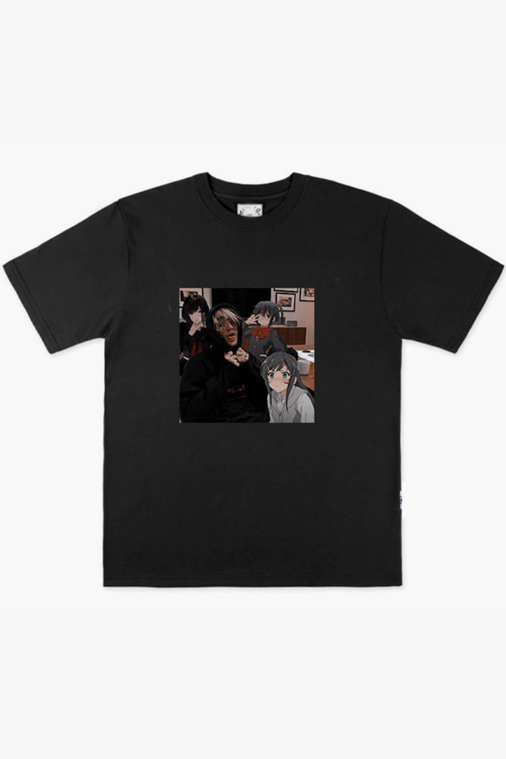 Animecore Tee Lil Peep and Anime Girls - Aesthetic Shop