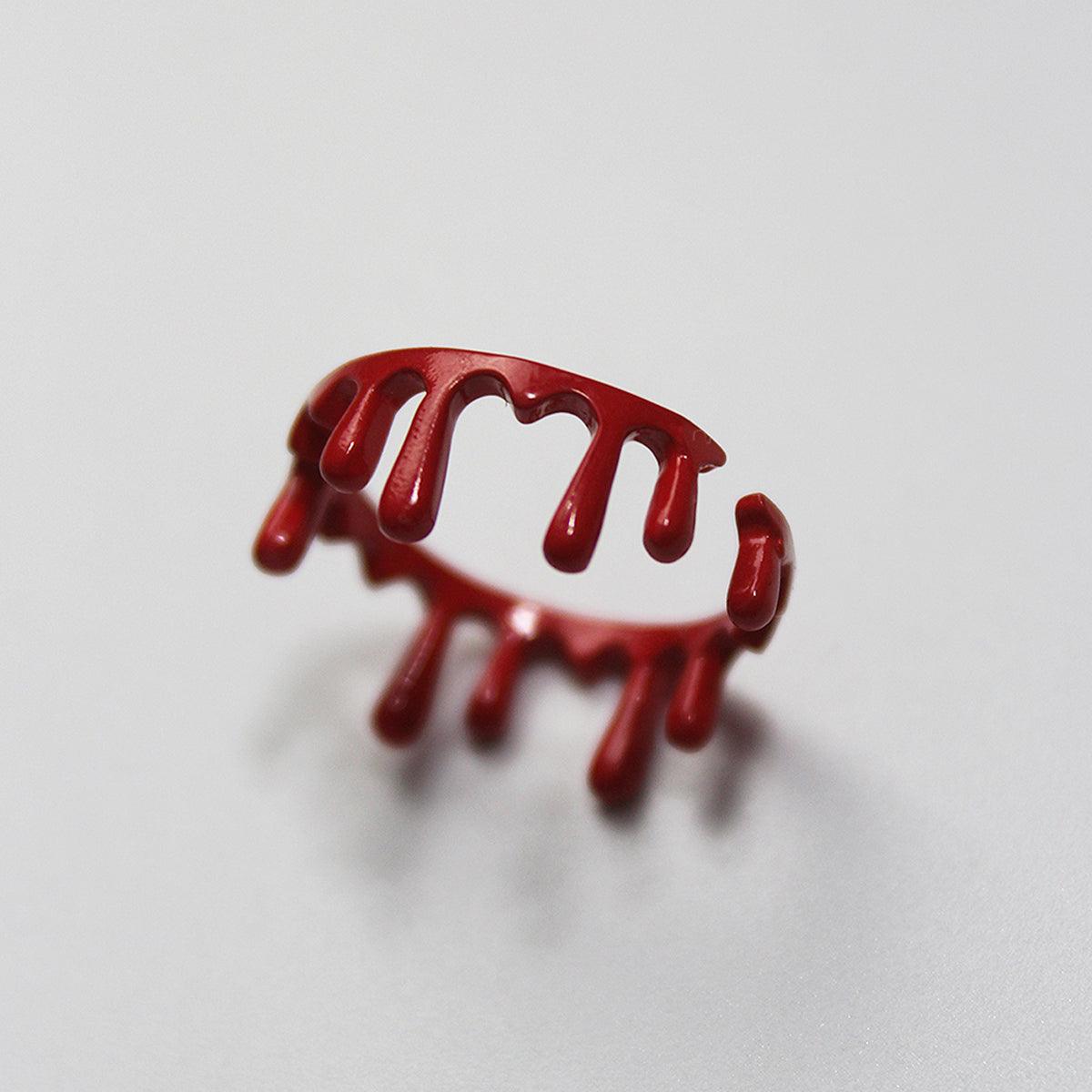 Bleeding Red Blood Ring Halloween Aesthetic • AC Shop