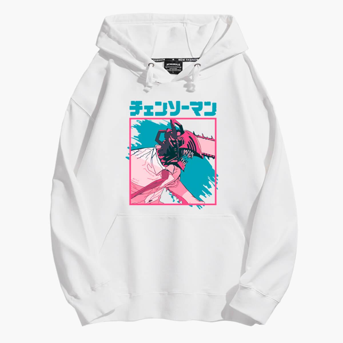 Chainsaw Man Aesthetic Hoodie - Aesthetic Clothes Shop