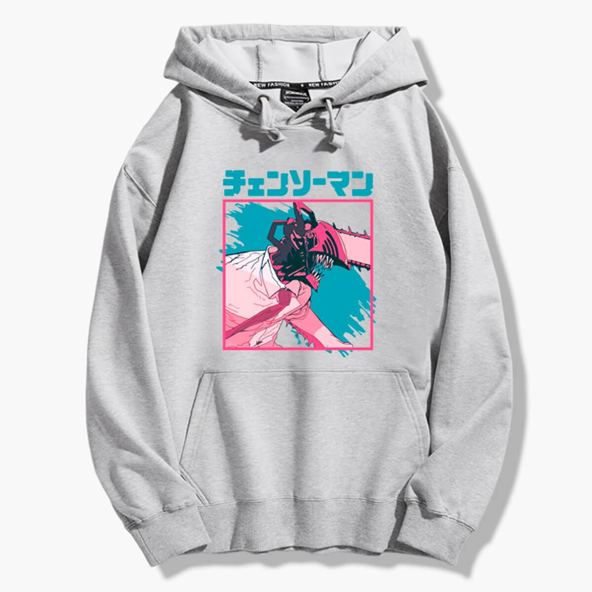 Chainsaw Man Aesthetic Hoodie - Aesthetic Clothes Shop
