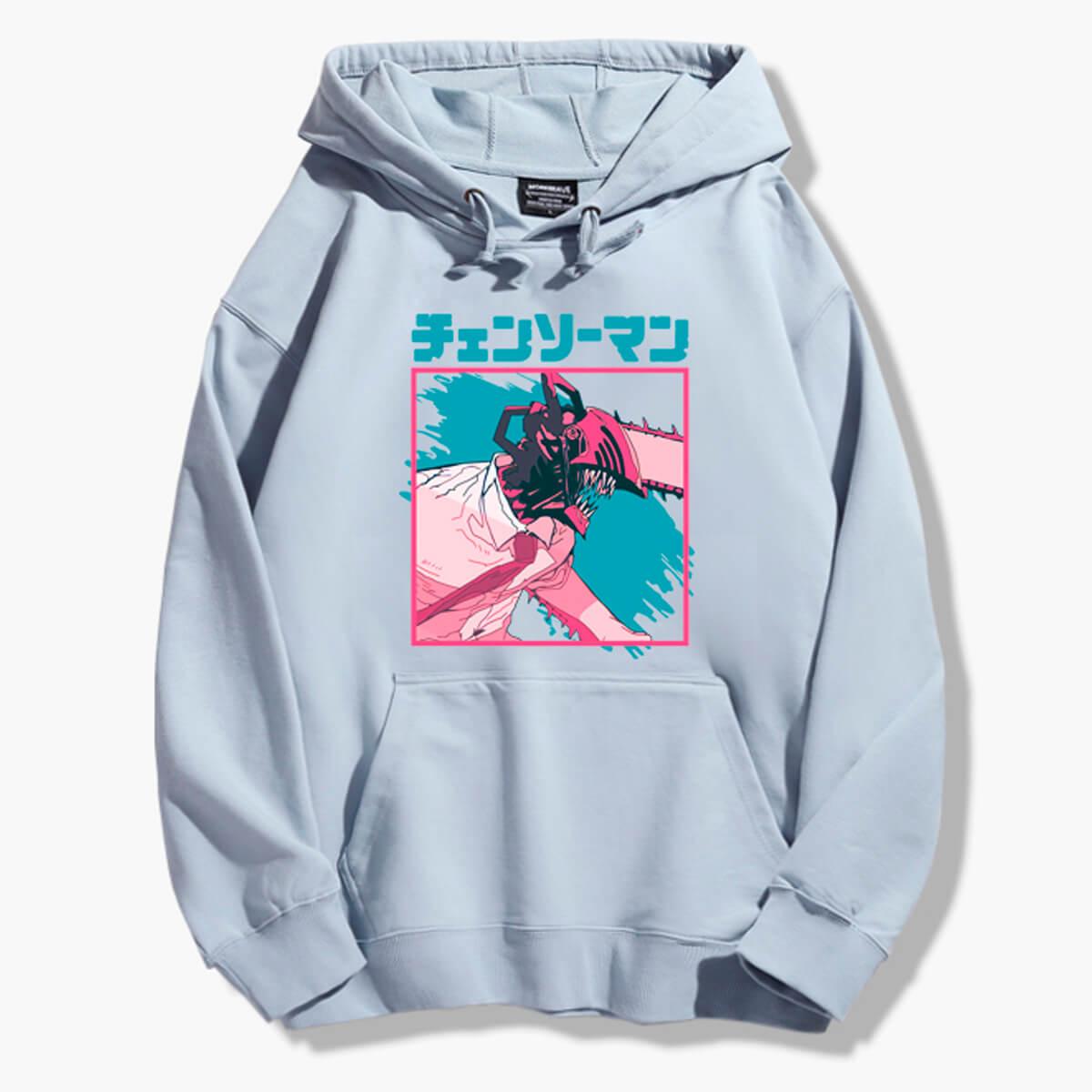 Chainsaw Man Aesthetic Hoodie - Aesthetic Clothes Shop