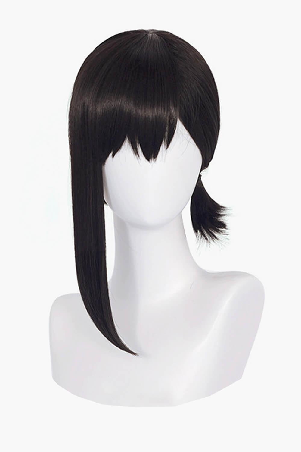 Chainsaw Man Anime Kobeni Black Wig - Aesthetic Clothes Shop