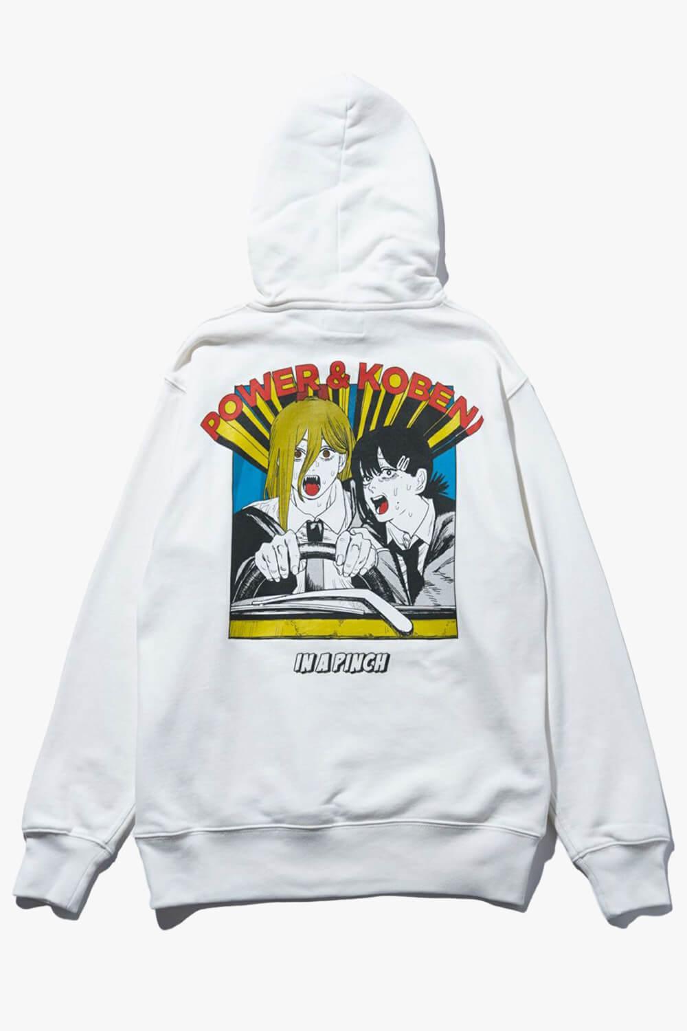Chainsaw Man Power and Kobeni Car Hoodie - Aesthetic Shop