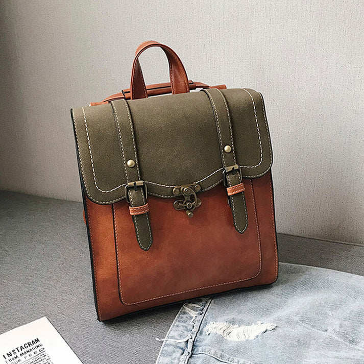 Dark Academia Backpack Vintage Locker - Aesthetic Shop