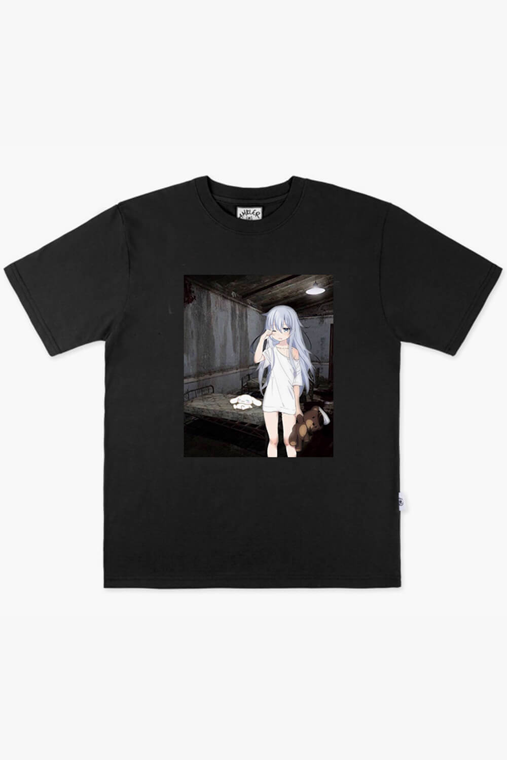 Dullcore Aesthetic Sleepy Kawaii Anime Girl T-Shirt - AC shop