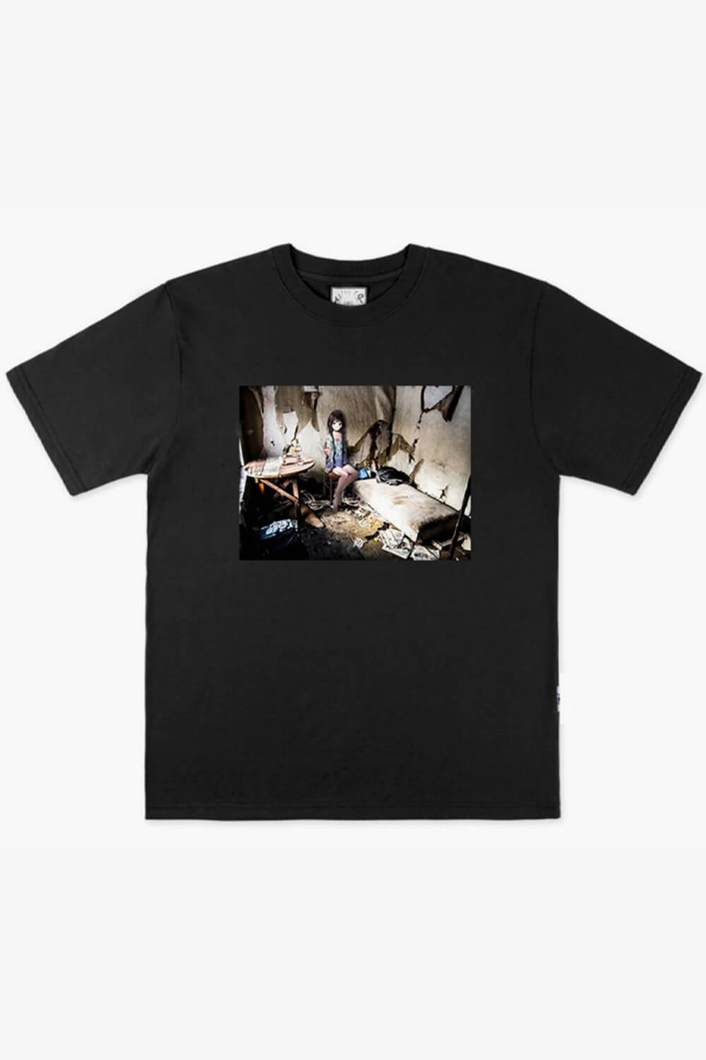 Dullcore Anime Aesthetic T-Shirt Abandoned Room - AC Shop