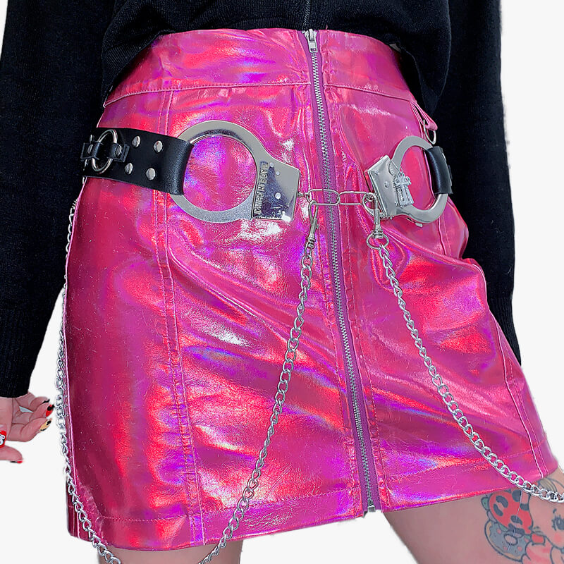 Handcuffs Belt Grunge Aesthetic - Aesthetic Clothes Shop