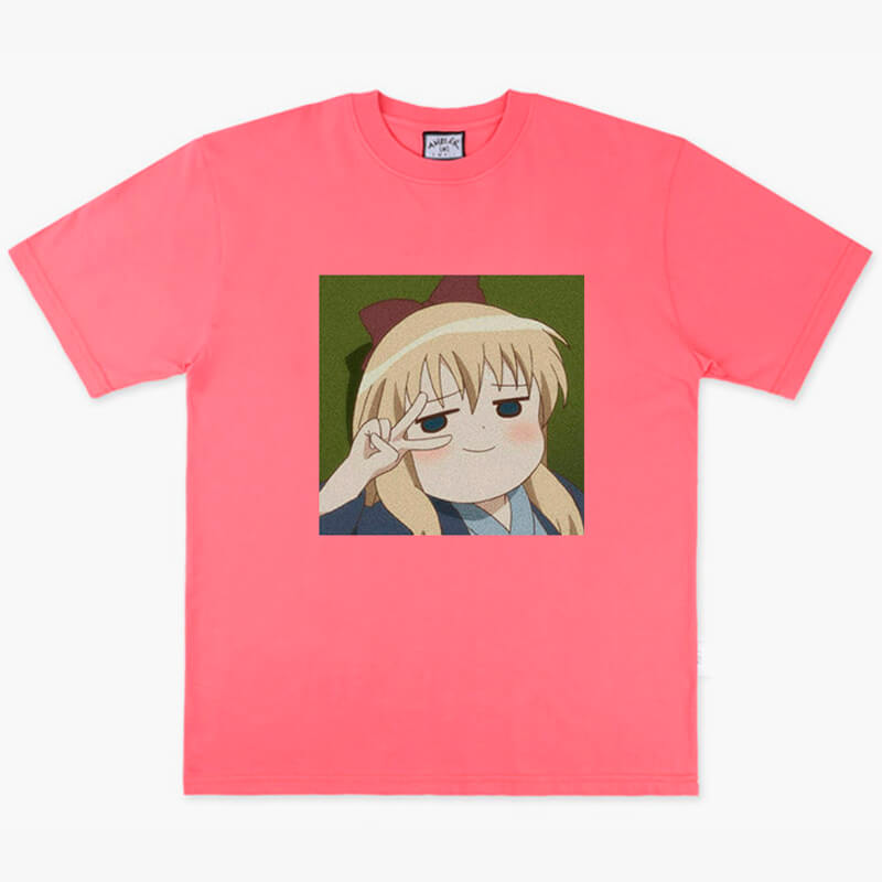 Kyouko Toshinou Face Yuru Yuri T-Shirt Animecore - AC Shop