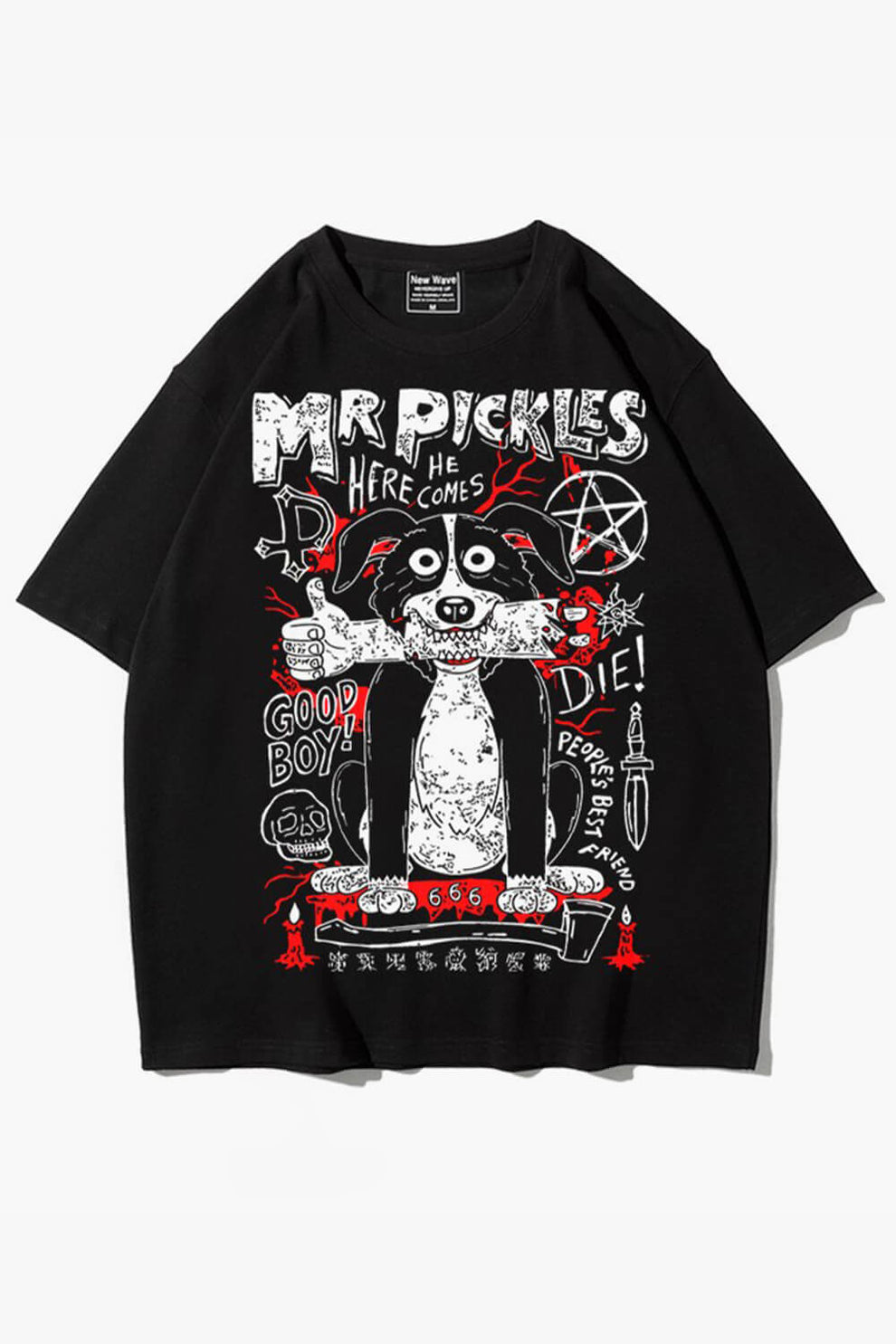 Mister Pickles Dog Gorecore T-Shirt - Aesthetic Clothes Shop