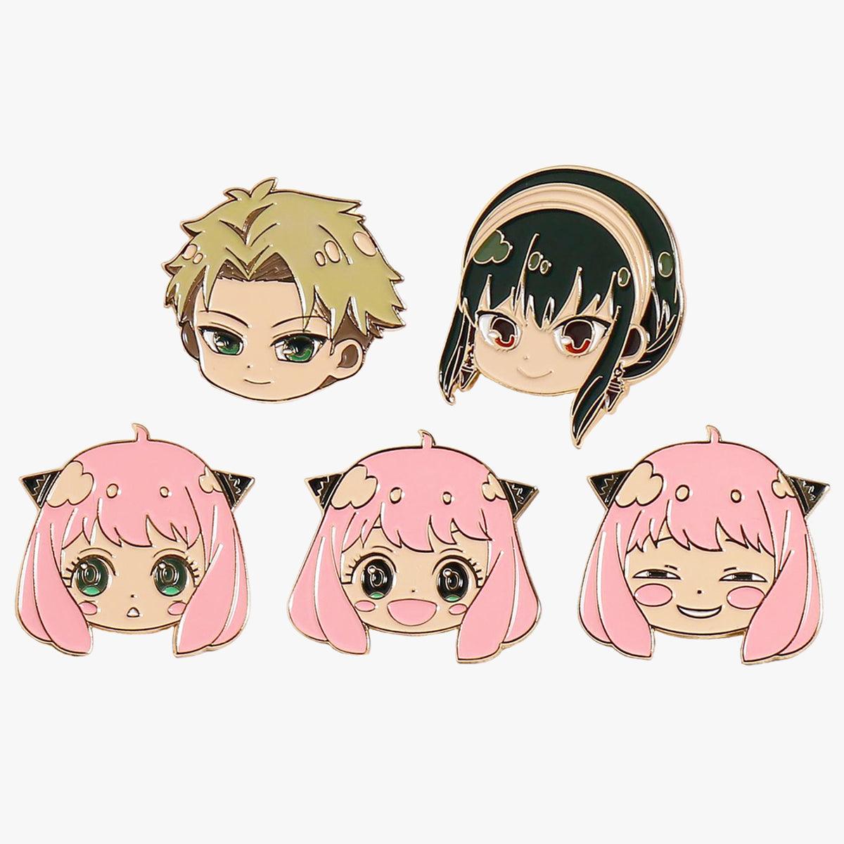 Spy X Family Aesthetic Pins Pack • Aesthetic Clothes Shop